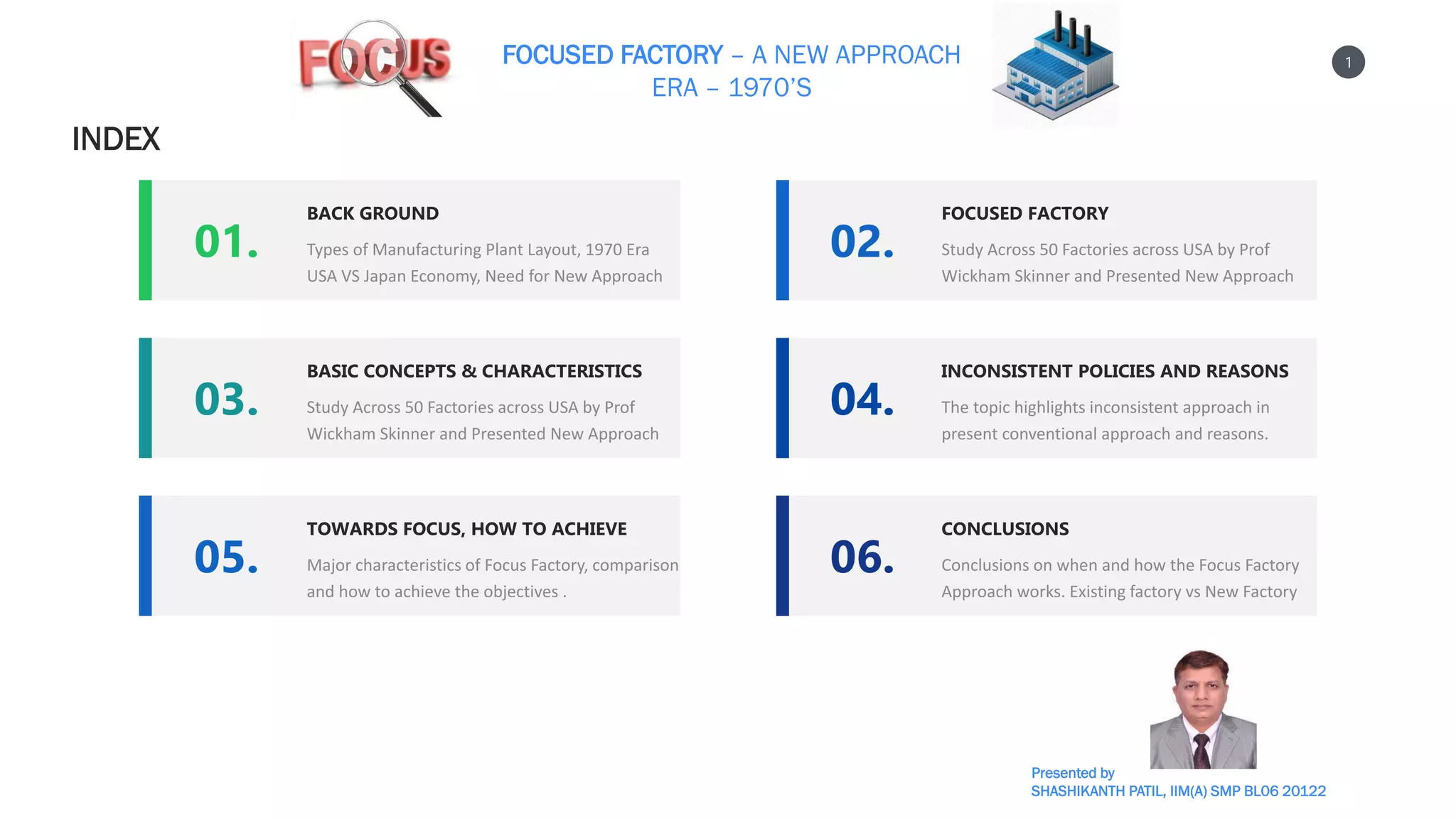 Focused factory | PDF