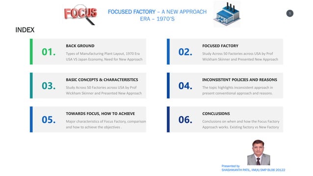 Focused factory | PDF | Manufacturing Industry | Industries