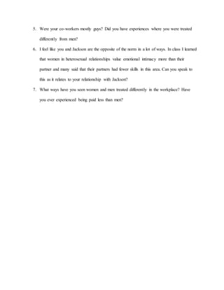 Focused interview guide and paper | PDF