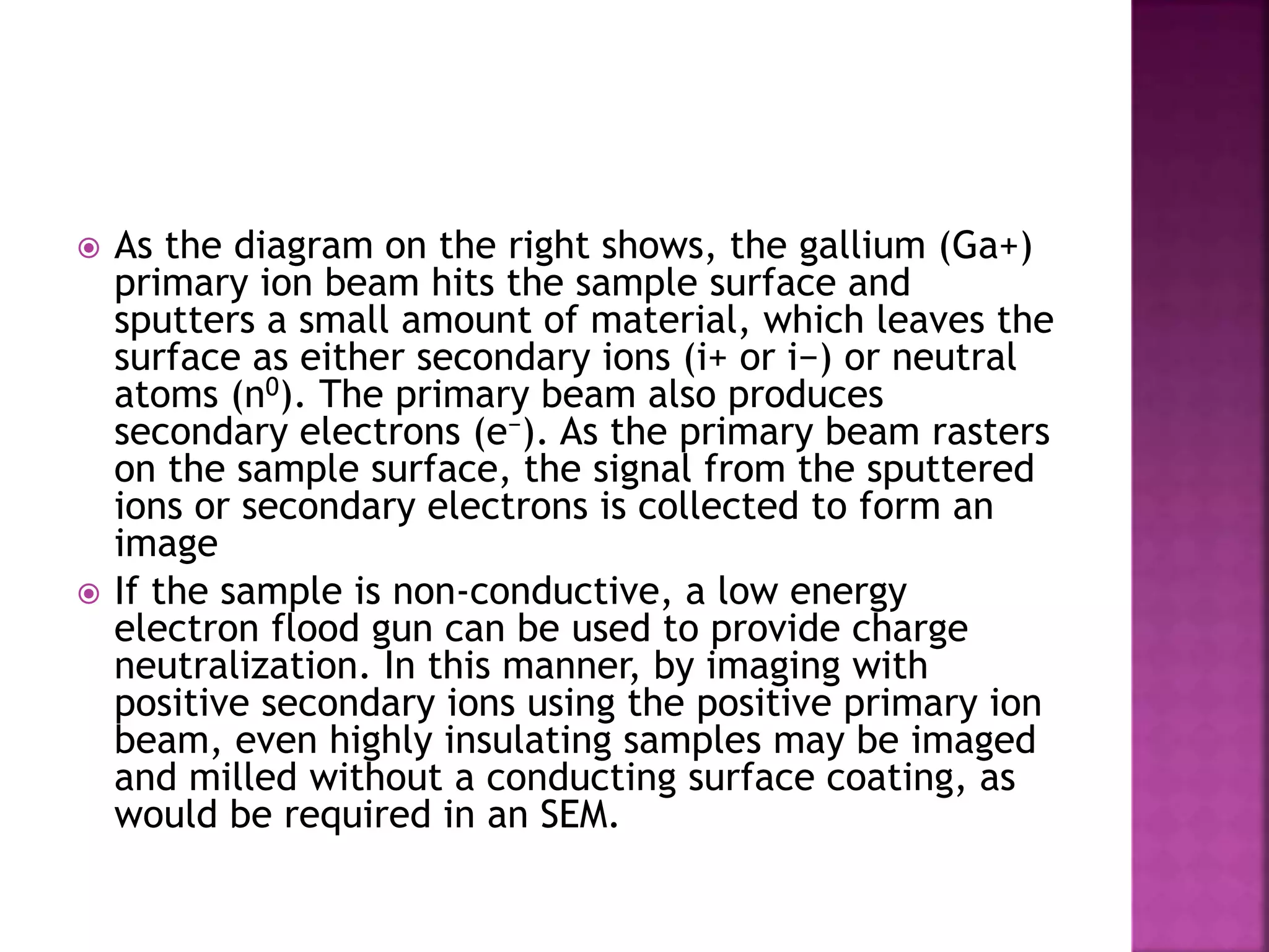 Focused ion beam lithography | PPTX