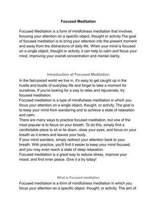 Focused Meditation.pdf