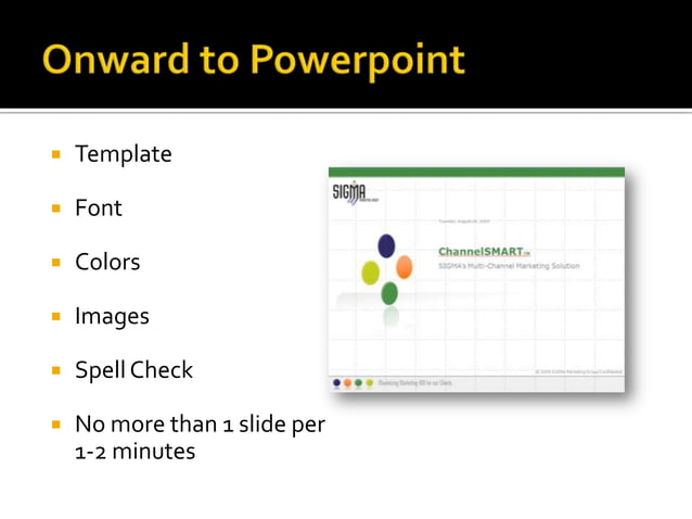 Focused Relevant Organized Presentations | PPTX