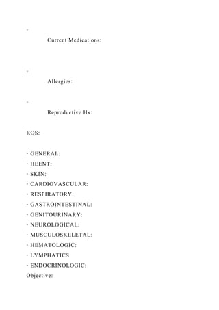 FOCUSED SOAP NOTE FOR ANXIETY, PTSD, AND OCDIn assessing patient.docx
