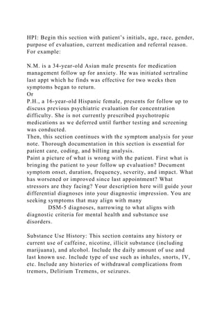 FOCUSED SOAP NOTE FOR SCHIZOPHRENIA SPECTRUM, OTHER PSYCHOTIC, AND.docx