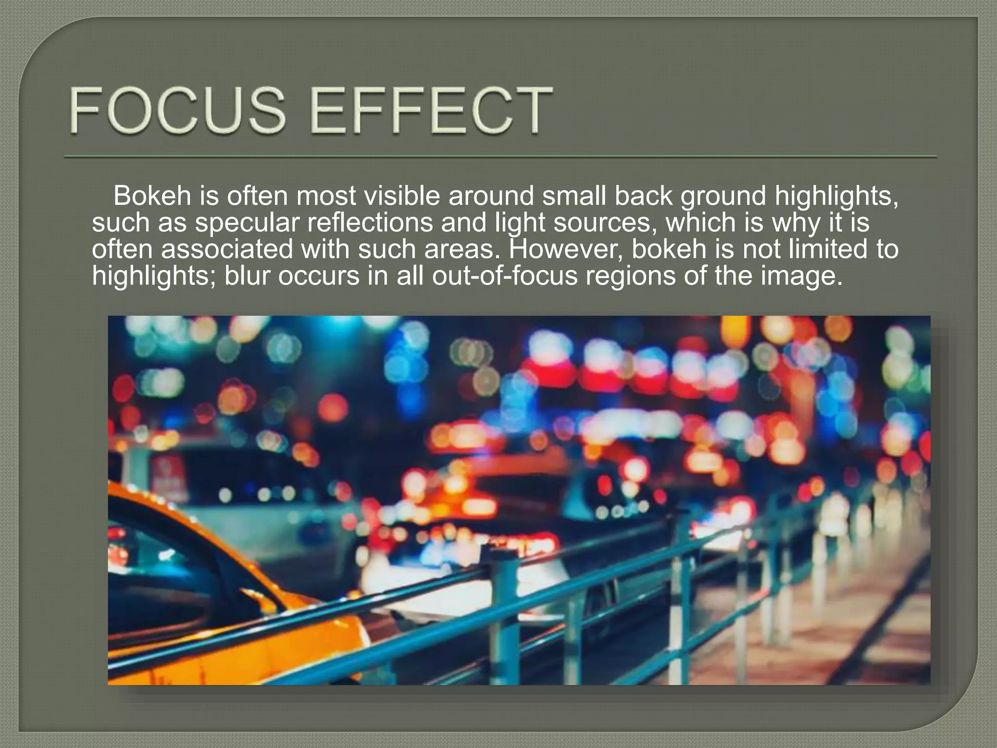 Focus effect | PPT