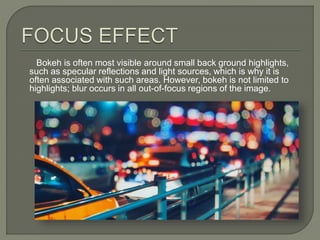Focus effect | PPT