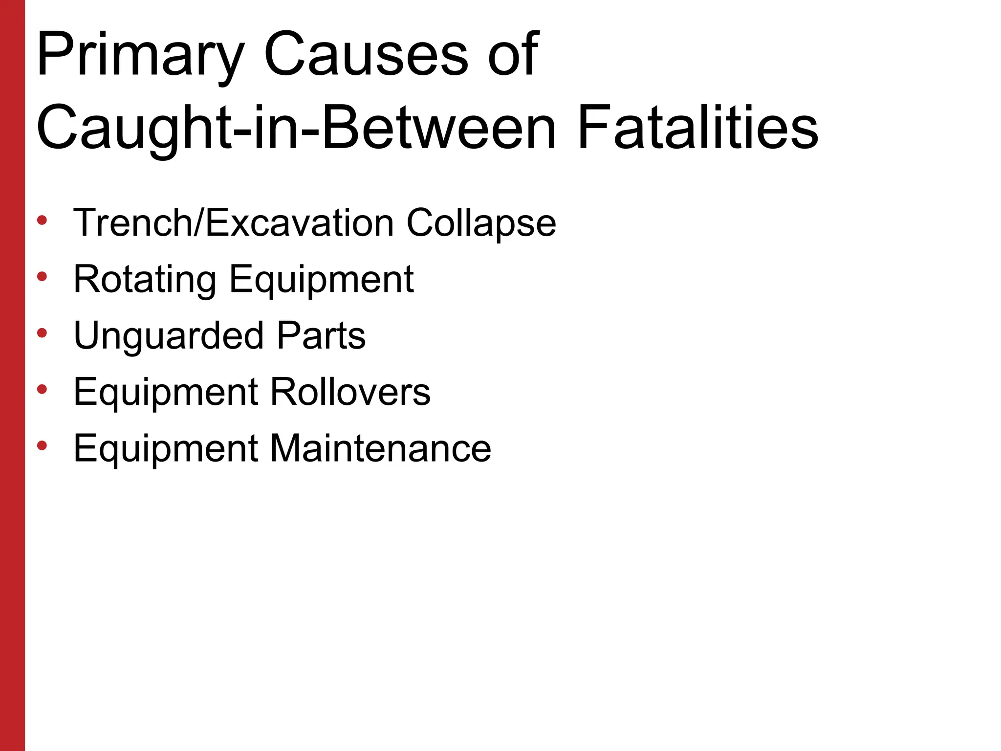 Focus Four Safety Training presentation. | PPT