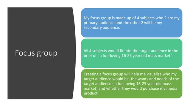 Focus group | PPT | Free Download