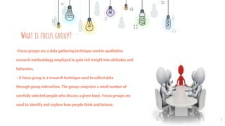 Focus Group | PPTX