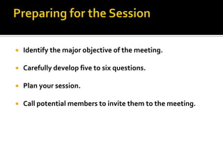 Focus group discussion | PPTX