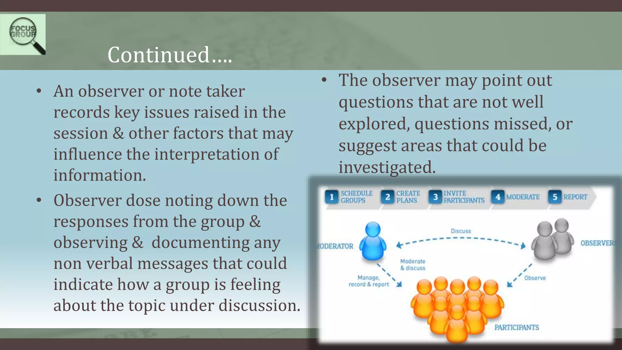 Focus group discussion | PPTX
