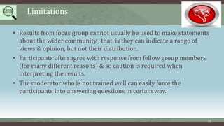 Focus group discussion | PPTX