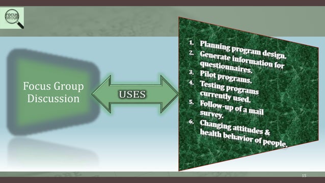 Focus group discussion | PPT