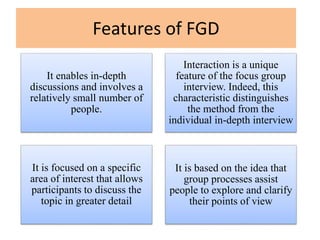 Focus group discussion | PPTX