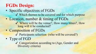 Focus group discussion | PPTX