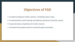 Focus Group Discussion (FGD) in Social Research | Qualitative Research ...