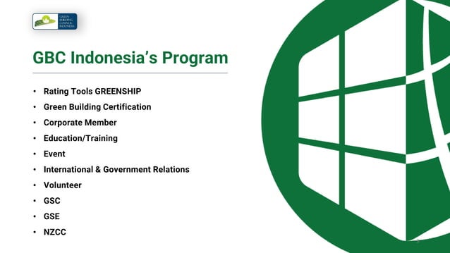 Paparan Green Building Council Indonesia (GBCI) dalam Focus Group Discussion Cedsgreeb | PDF