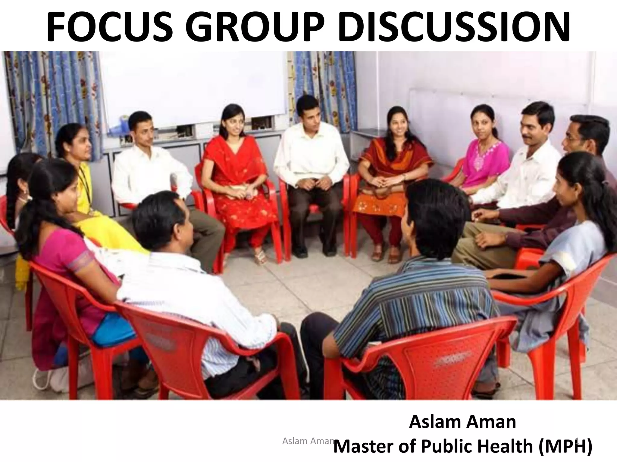 FOCUS GROUP DISCUSSION (FGD) | PDF