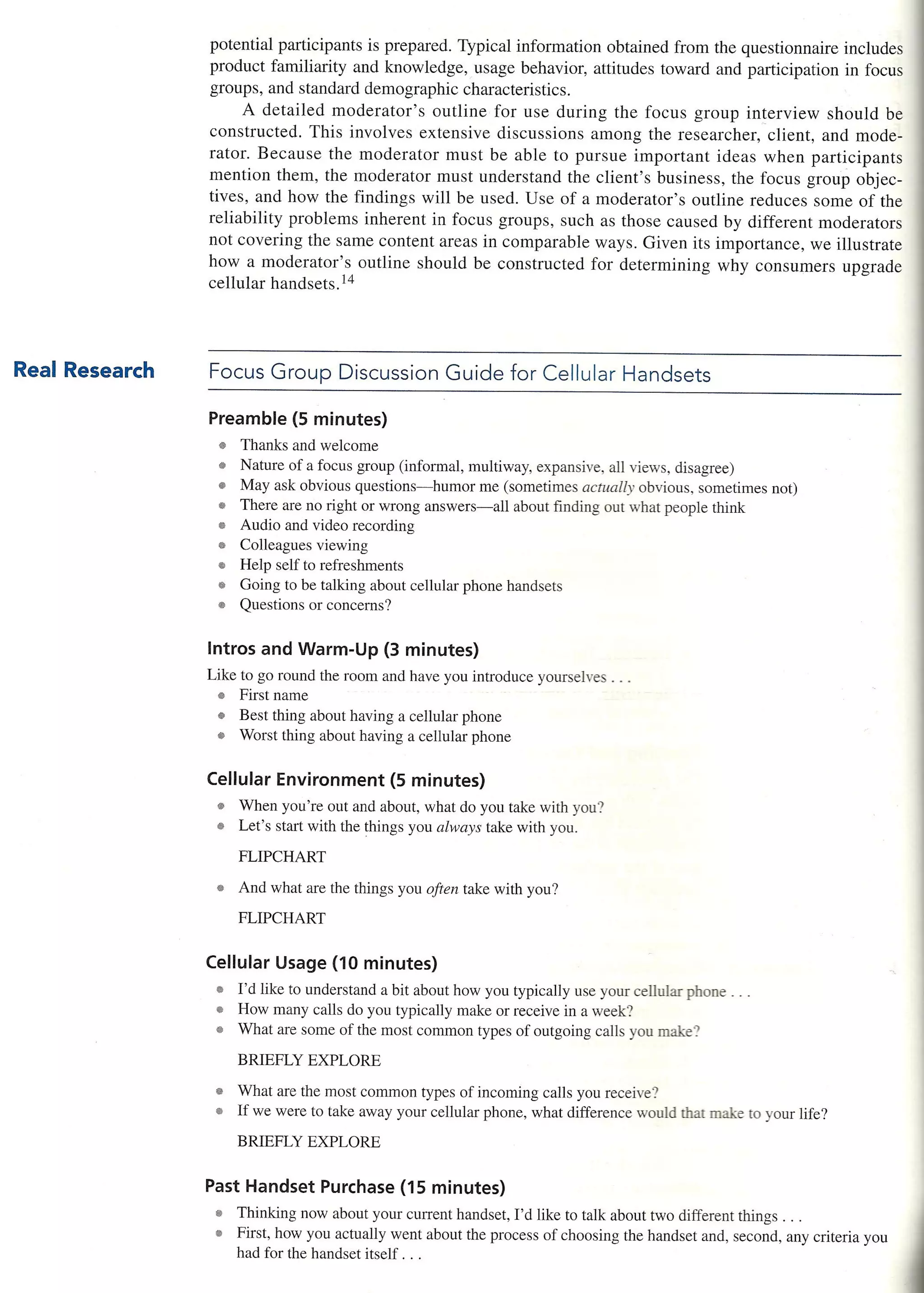 Focus Group Discussion Guide | PDF