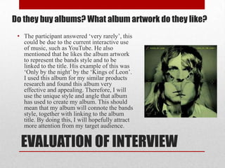 Focus group interview for music video | PPT