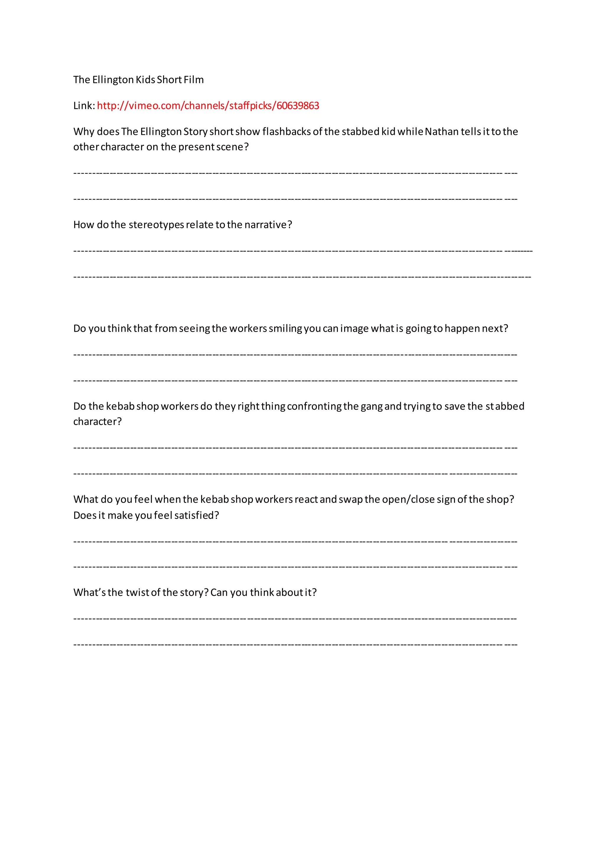 Focus Group Questionnaire sample | DOCX