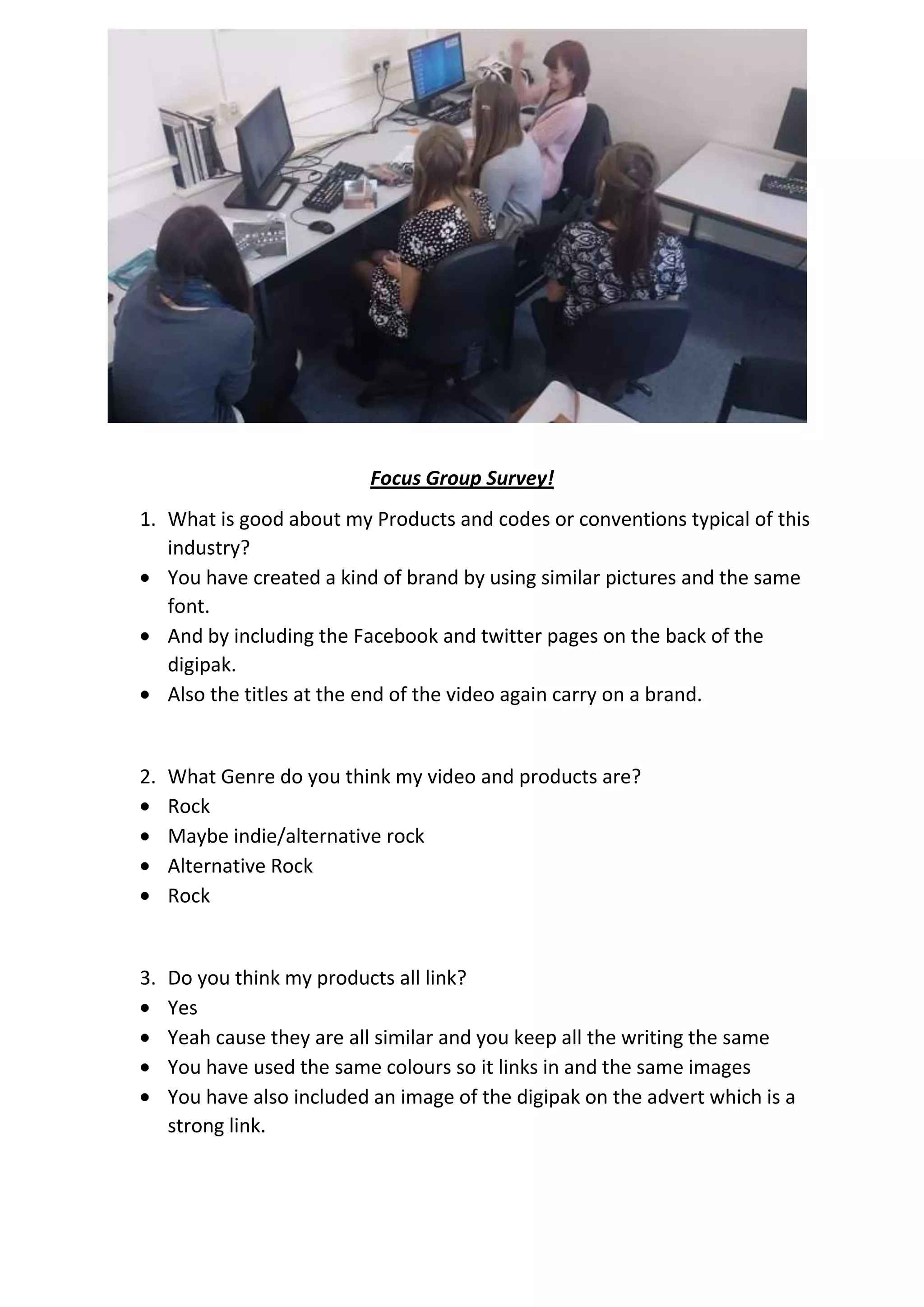 Focus group survey | PDF