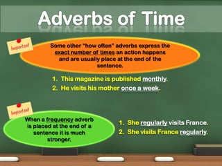 Focusing Adverbs and Adverbs of Time | PPTX