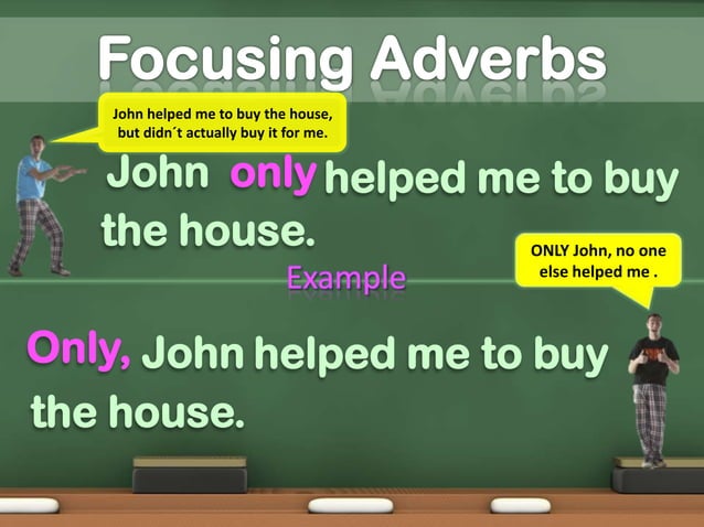 Focusing Adverbs and Adverbs of Time | PPTX
