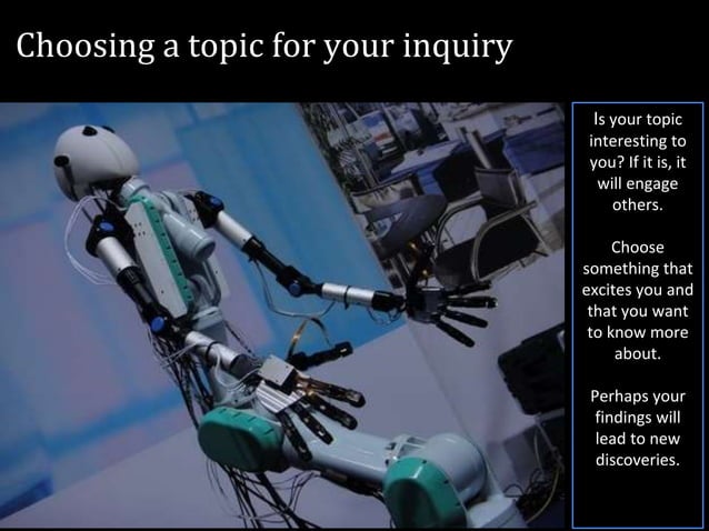 Focusing your approach to conducting inquiry | PPTX | Screenwriting ...