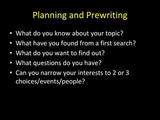 Focusing your approach to conducting inquiry | PPTX