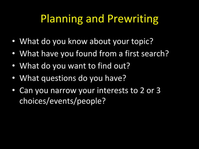 Focusing your approach to conducting inquiry | PPTX | Screenwriting ...