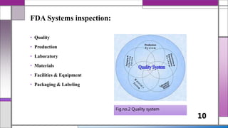 Focus on FDA cGMPs inspections | PPT