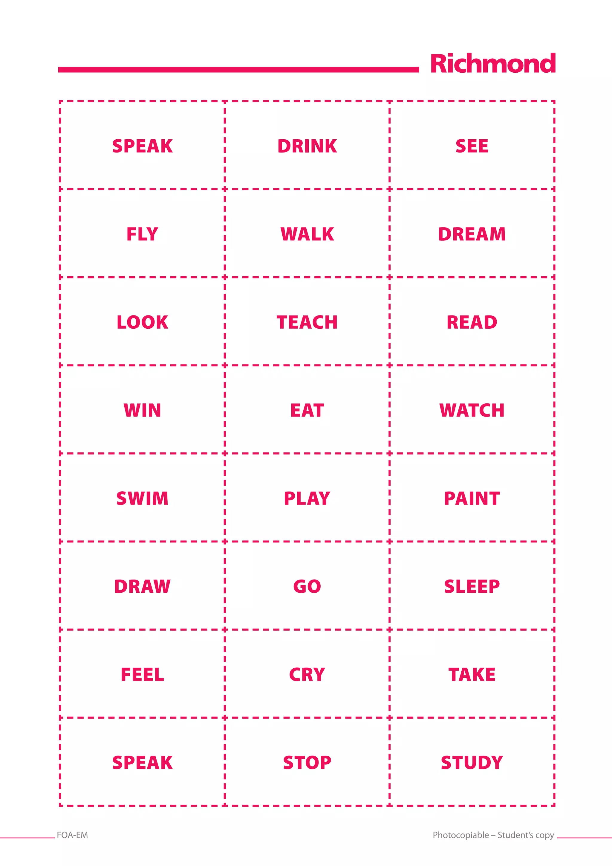 Present simple and continuous boardgame | PDF