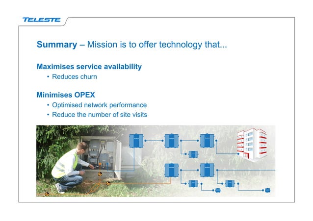 Focus on the essential / Intelligent Networks | PPT