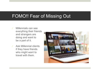Millennial Travel Traits and Habits | PPT