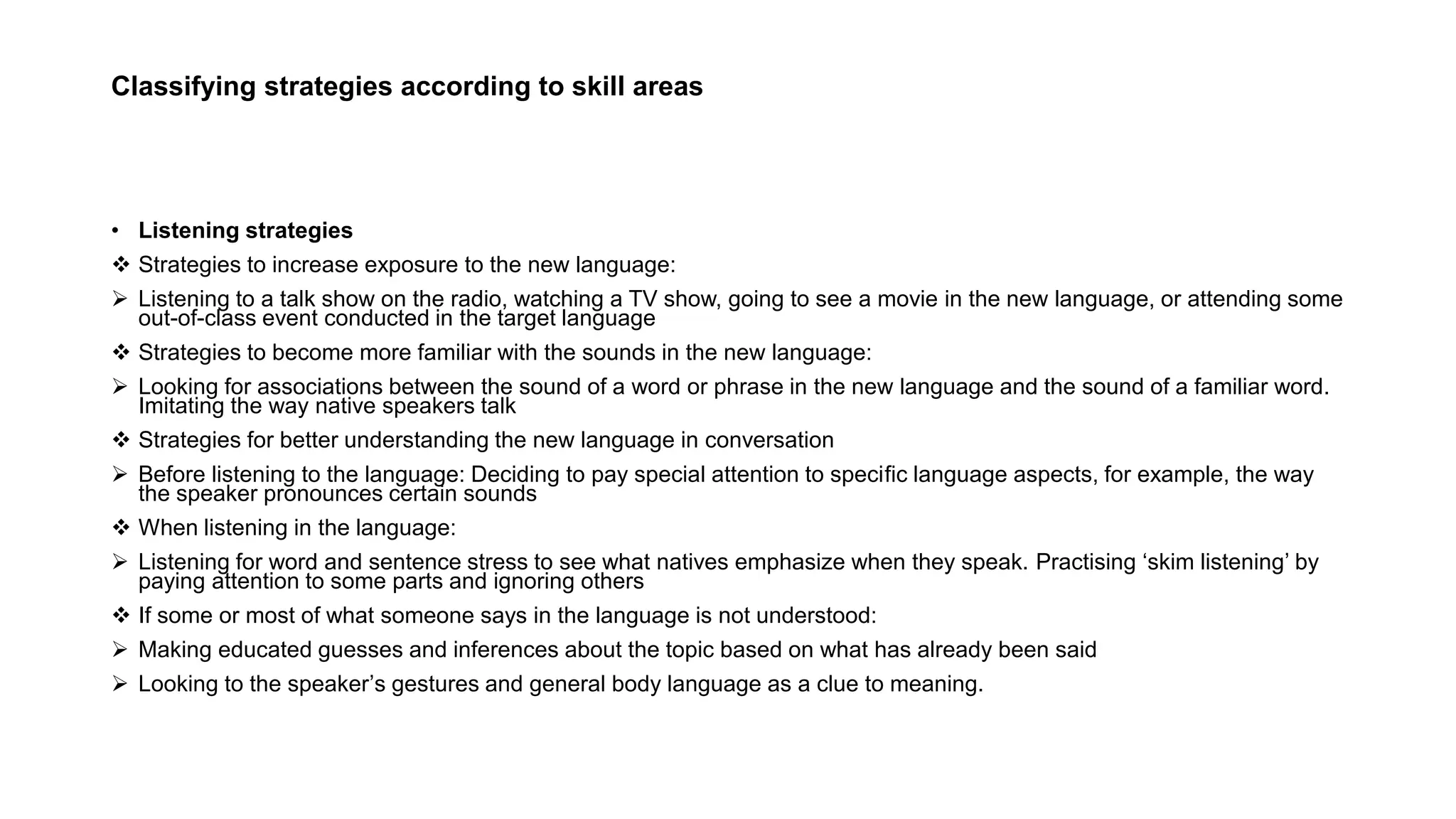 Focus on the Language Learner and Different Language Learning ...