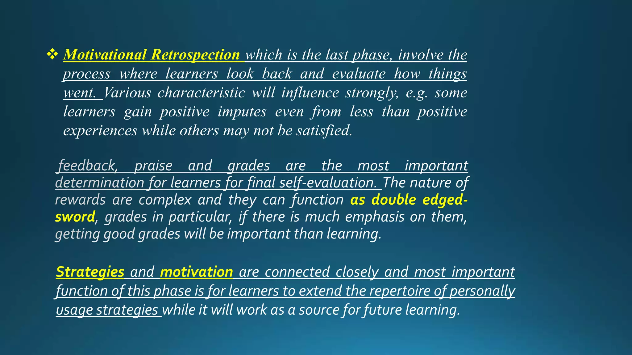 Focus on the languge learner, Motivation.ppt