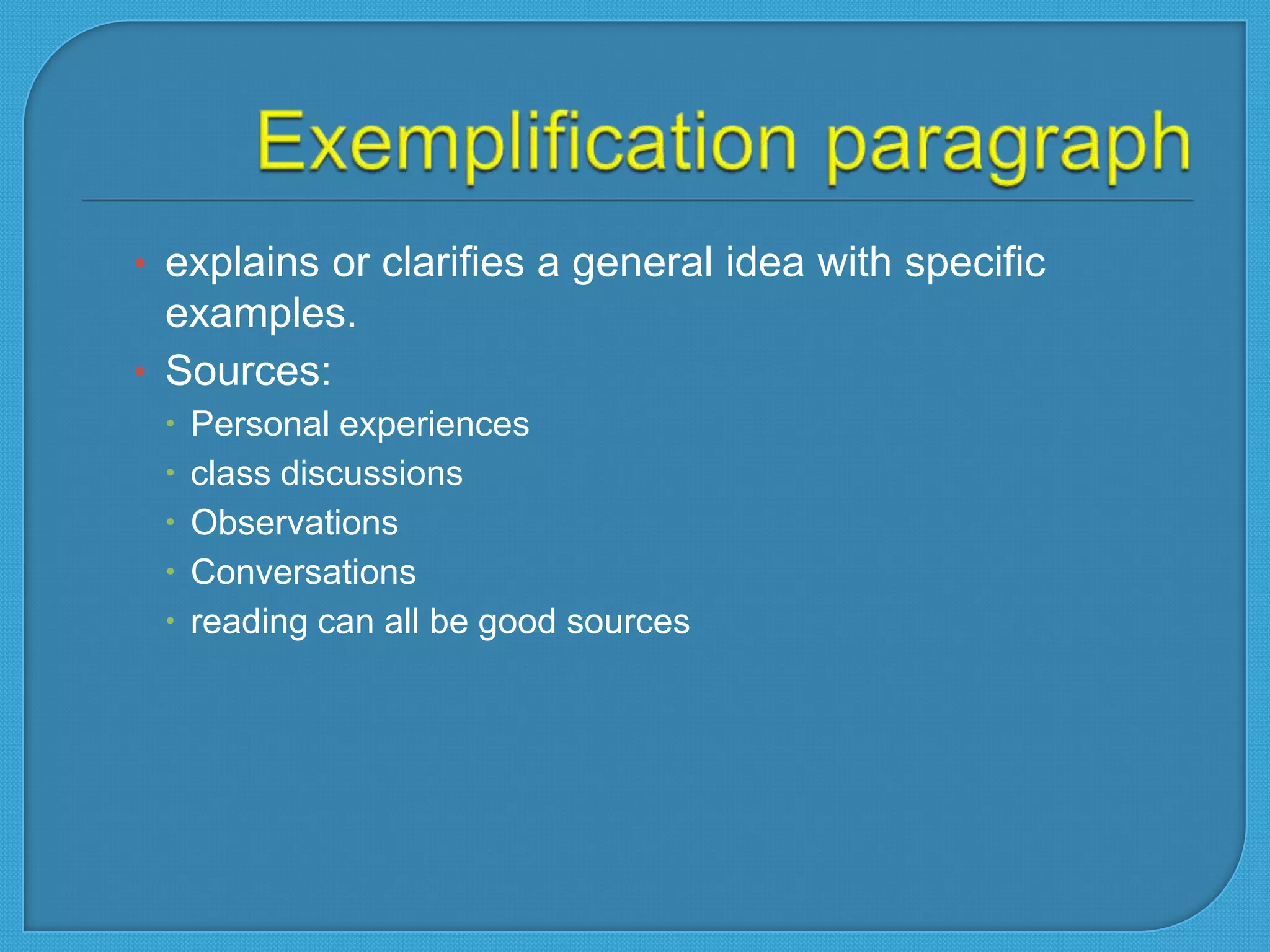 Focus on writing ch. 3 | PPTX