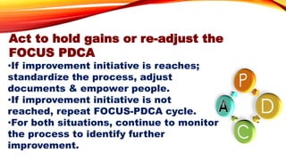 FOCUS PDCA | PDF