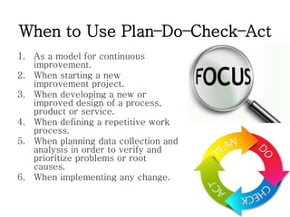 Focus Pdca Model