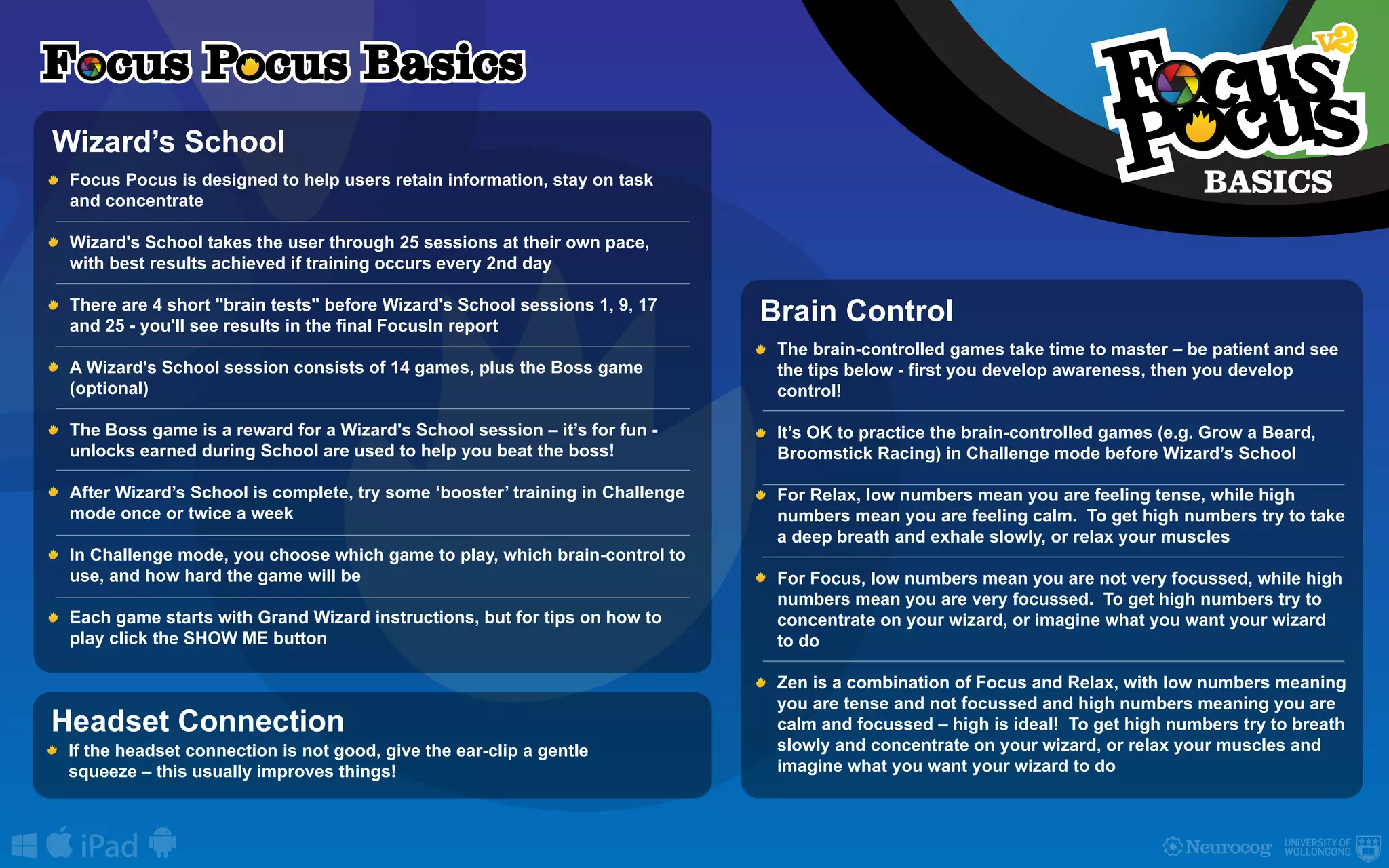 Focus Pocus basics | PDF