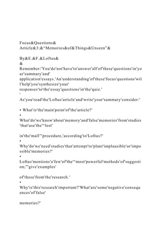 Focus&Questions&Article&3&Memories&of&Things&Unseen”&B.docx