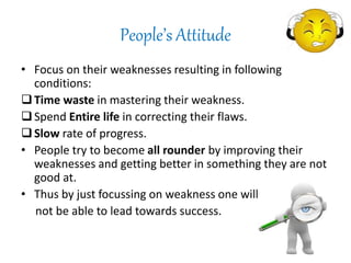 Focussing on my strengths | PPTX