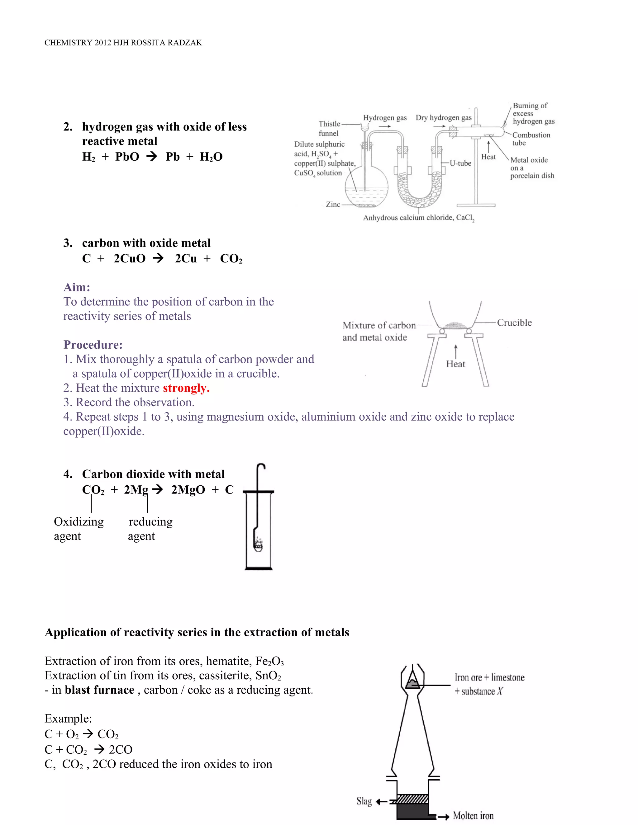 Chemistry Note Form 4 & 5 | DOC