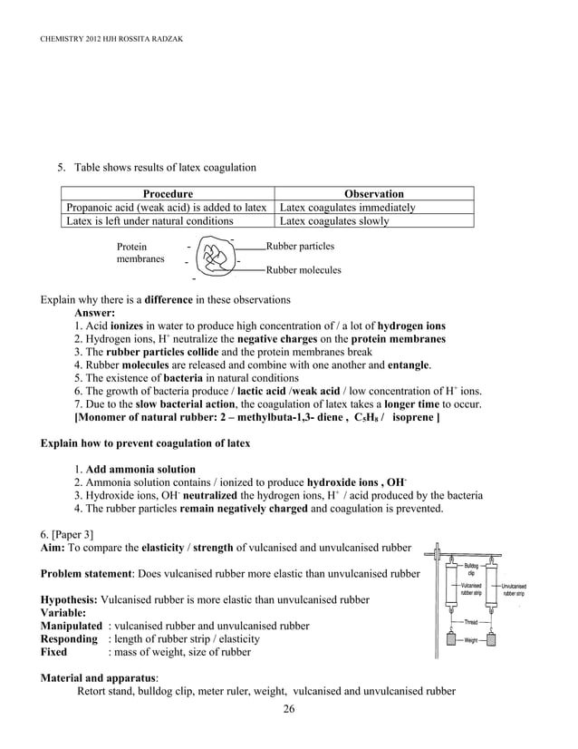 Chemistry Note Form 4 & 5 | DOC