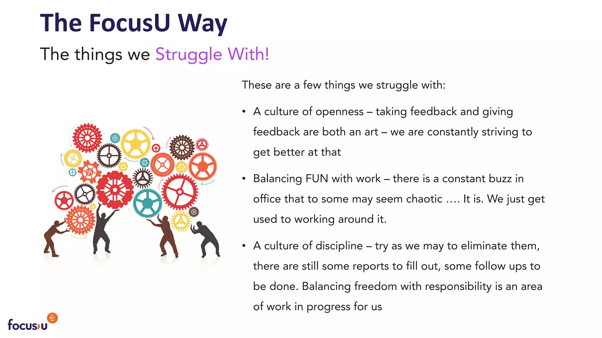 FocusU Culture Deck | PDF