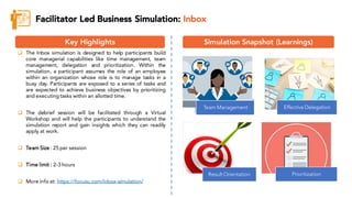 FocusU Online Business Simulations | PDF