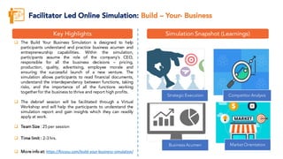 FocusU Online Business Simulations | PDF