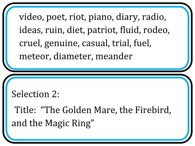 Unit 3 Story 2 The Golden Mare... | PDF | Poetry | Books and Literature