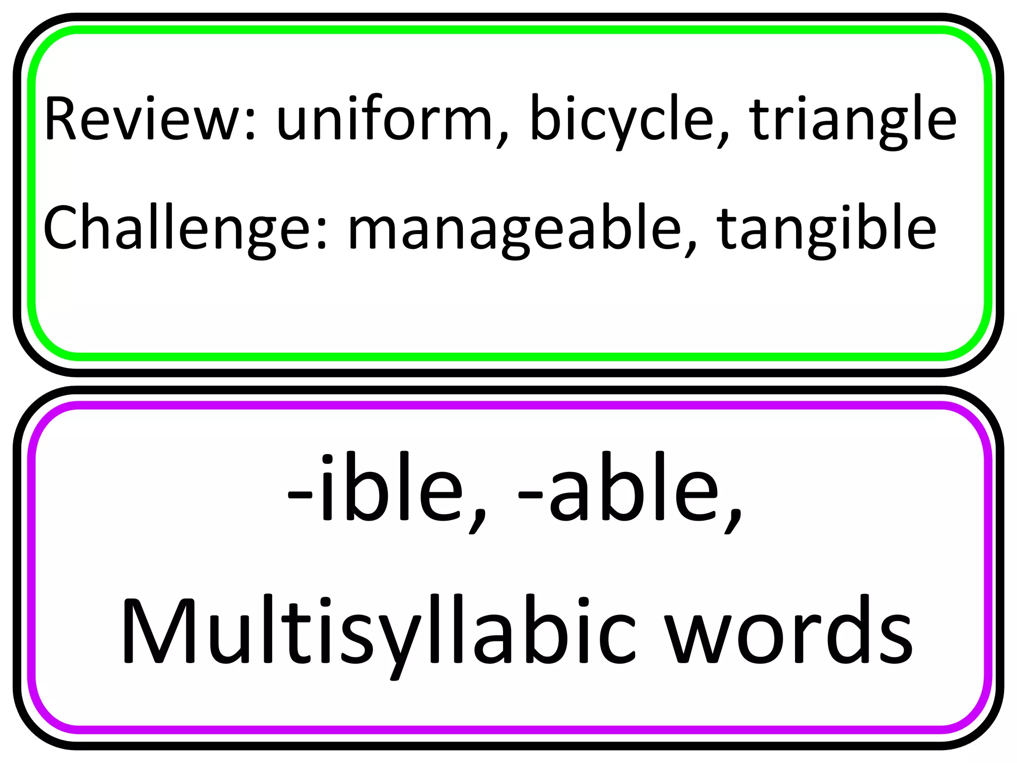 Focus wall words6 5 | PDF